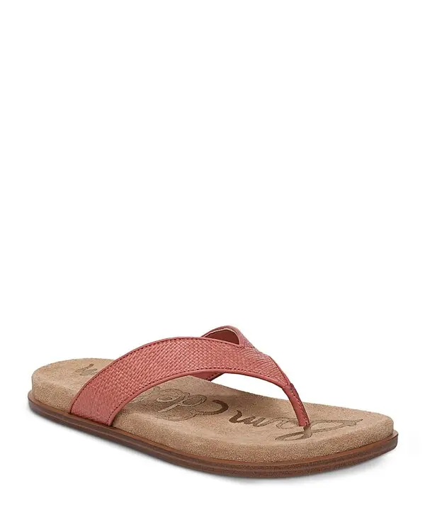 Sam Edelman Lila Flip Flops - Indie Pink