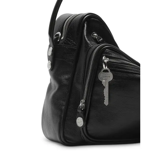 Acne Studios Leather Camera Bag - Black