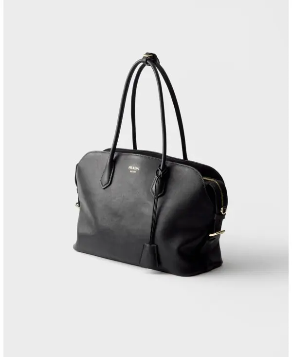Prada Large Leather Tote Bag