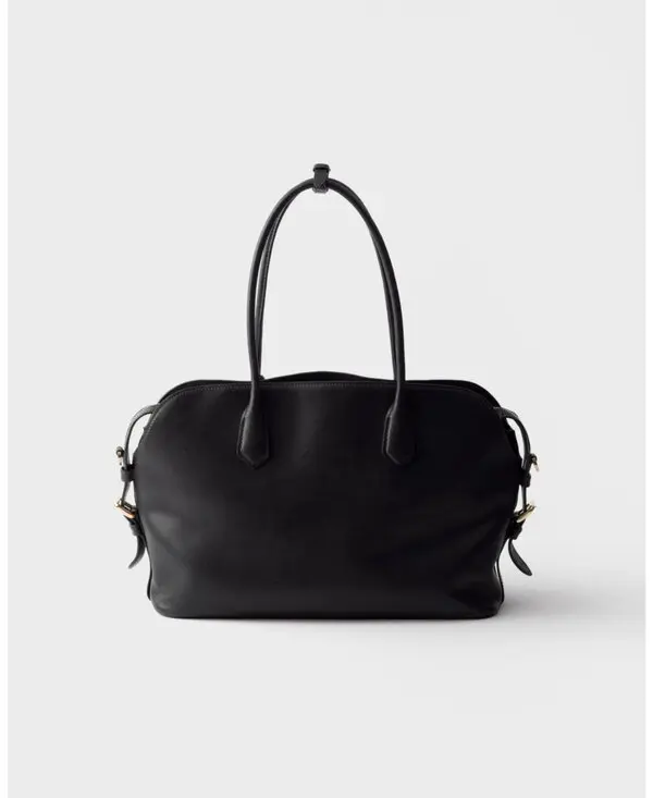 Prada Large Leather Tote Bag