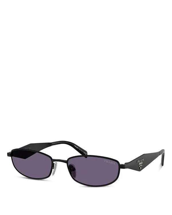 Prada Pr Oval Sunglasses, 55mm - Violet
