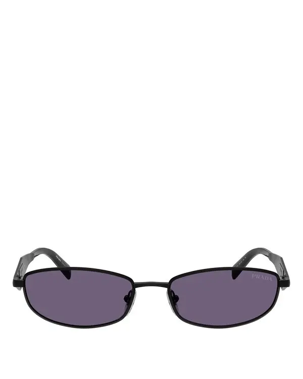 Prada Pr Oval Sunglasses - Violet