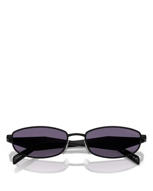 Prada Pr Oval Sunglasses - Violet