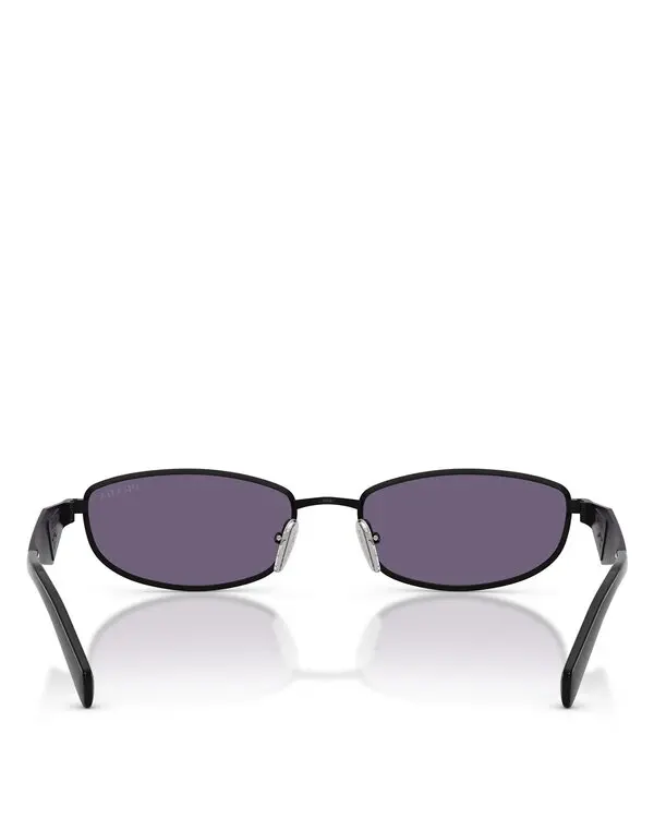Prada Pr Oval Sunglasses - Violet