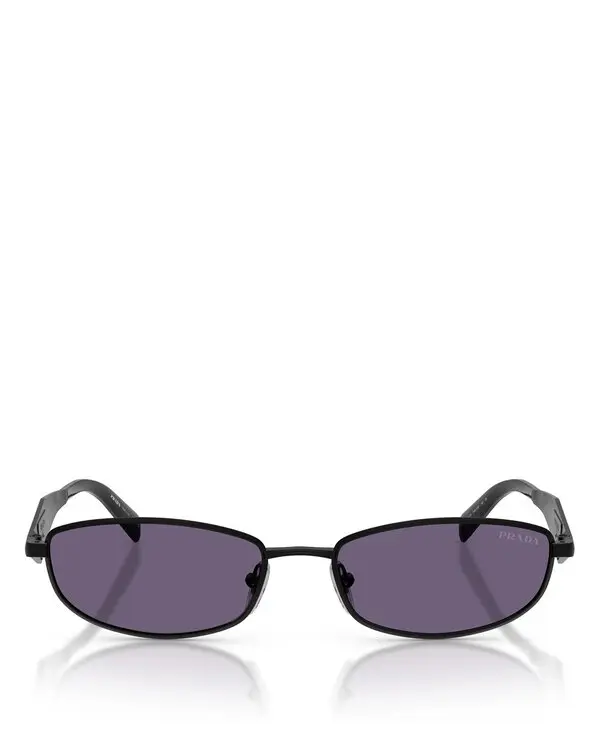 Prada Pr Oval Sunglasses - Violet