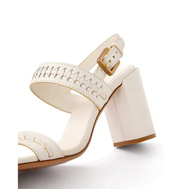 Zimmermann Alchemy 85 Sandals - Milk