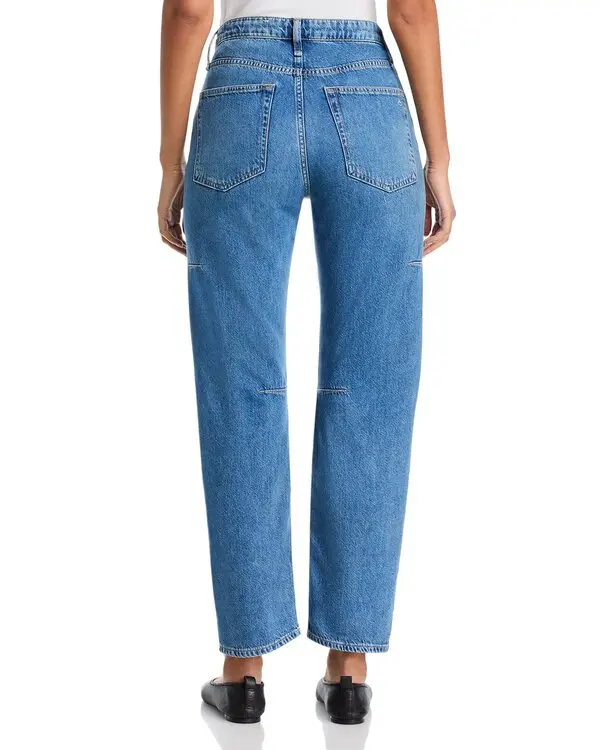 Rag & Bone Featherweight Stevie Slim High Rise Tapered Jeans - Echo