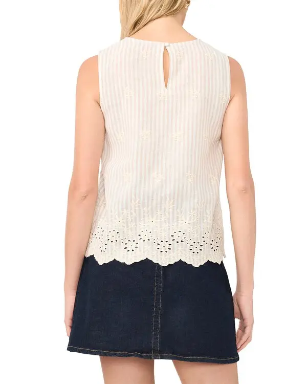 Vince Camuto Sleeveless Crewneck Top
