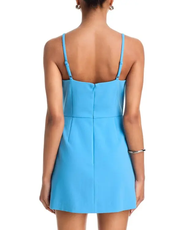 French Connection Whisper Scoop Neck Envelope Mini Dress