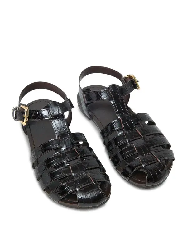 Maje Multi-strap Leather Sandals