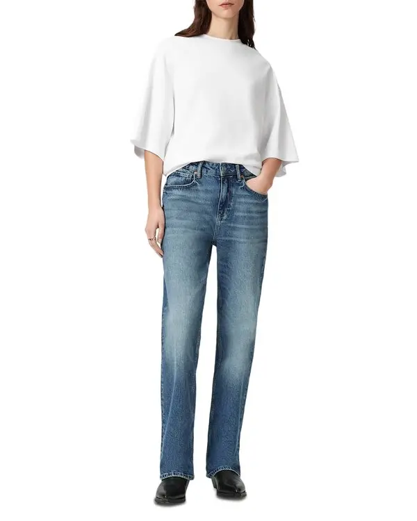 ALLSAINTS Ida High-rise Straight Jeans