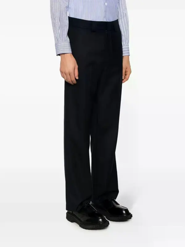 PT TORINO Virgin Wool Straight-leg Trousers