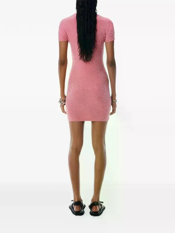 Alexander Wang Logo-jacquard Mini Dress