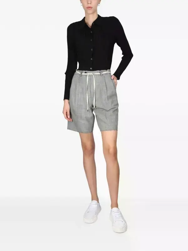 Aspesi Checked Bermuda Shorts