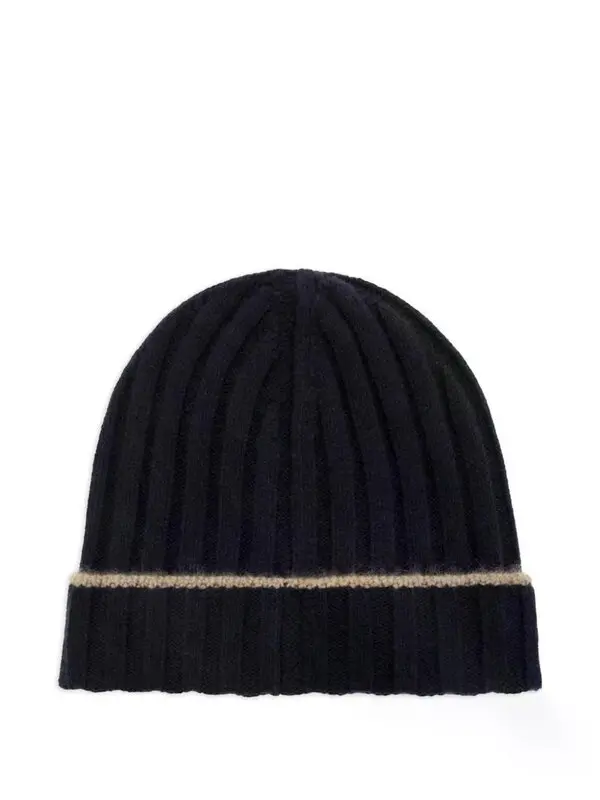 Brunello Cucinelli Cashmere Beanie - Blue