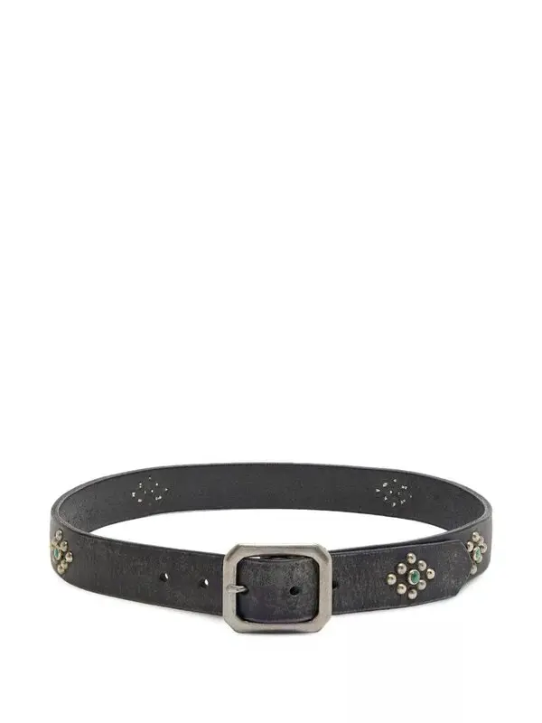 CHERRY LA Studded Buckle Belt - Black