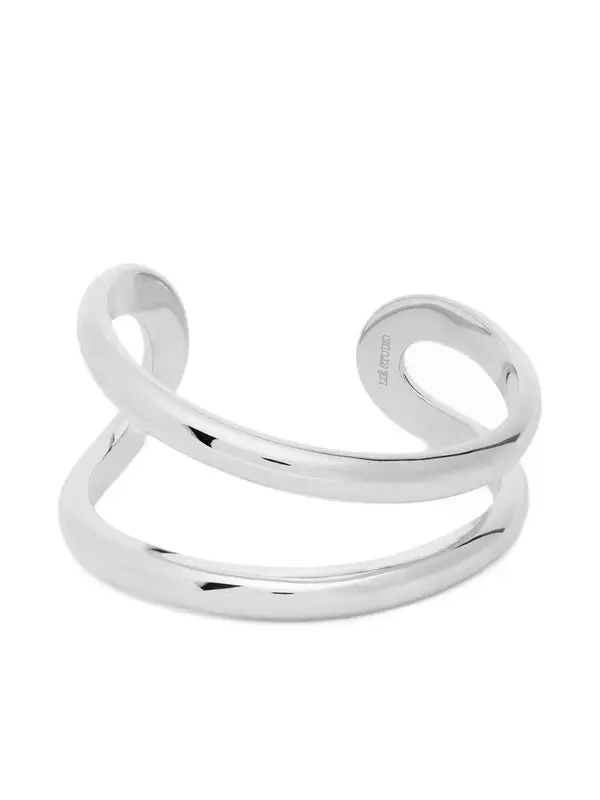 Lié Studio The Maggie Curved Bracelet - Silver