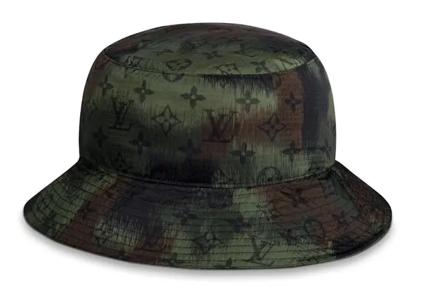 LOUIS VUITTON Ikat Sun Hat - Camouflage Green
