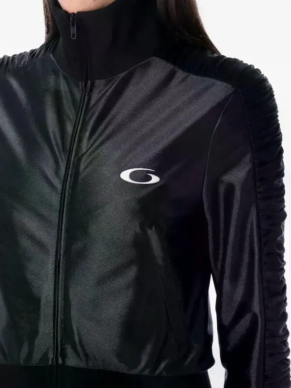 Balenciaga Ruched-sleeve Jacket
