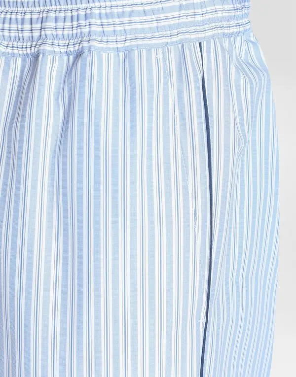 Dolce & Gabbana Striped Poplin Trousers - Multicolor