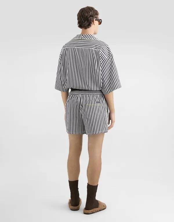 Dolce & Gabbana Striped Poplin Shirt - Multicolor