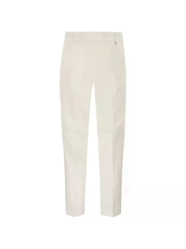 PT TORINO Rebel Cotton Trousers - White