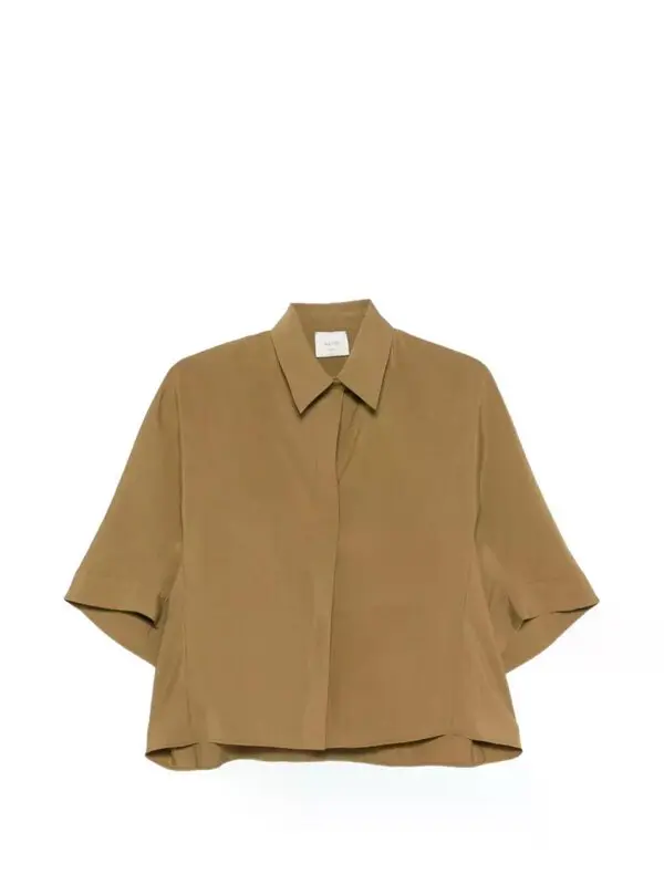 ALYSI Buttoned Shirt - Green