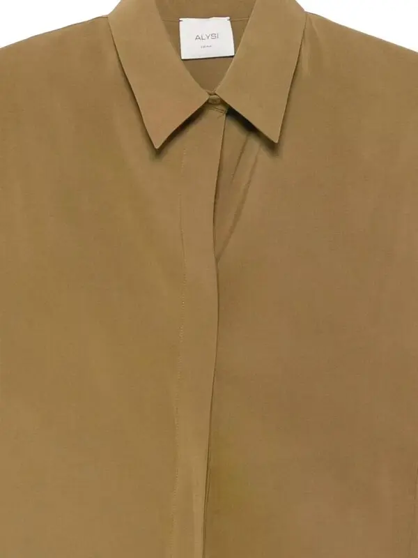 ALYSI Buttoned Shirt - Green