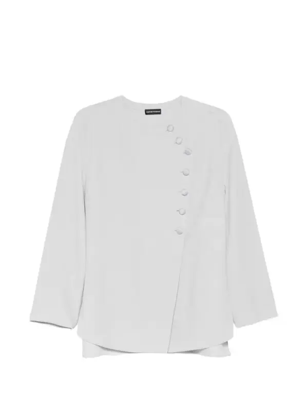 Emporio Armani Button Embellishment Shirt