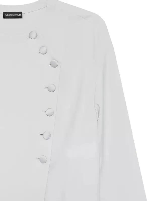 Emporio Armani Button Embellishment Shirt