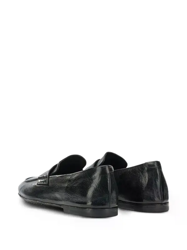 Officine Creative Airto Leather Loafers - Black