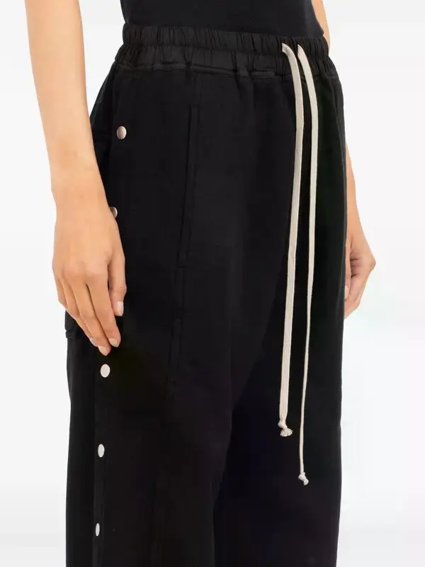 Rick Owens Pusher Button-detail Trousers