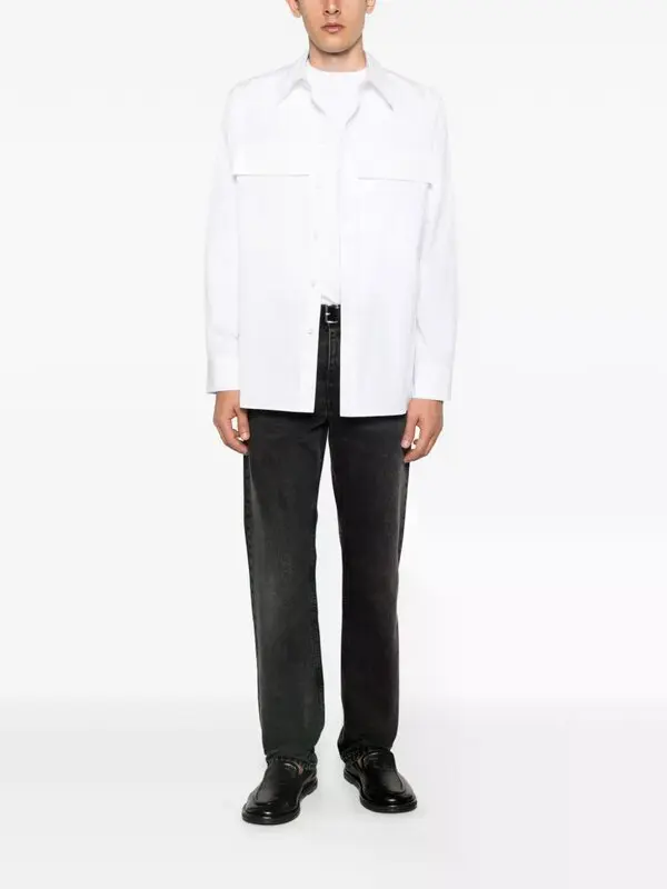 JIL SANDER Chest-pocket Shirt - White