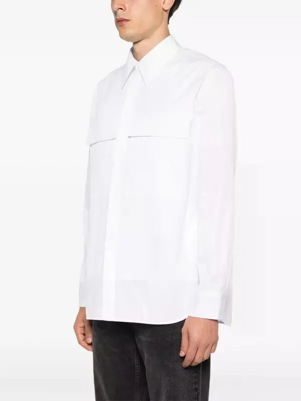 JIL SANDER Chest-pocket Shirt - White