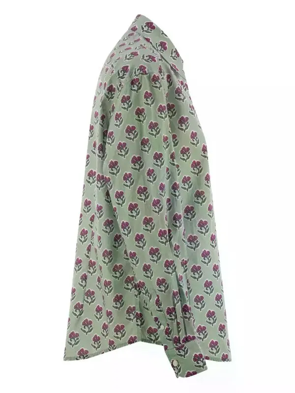 MC2 SAINT BARTH Meredith Floral-print Shirt