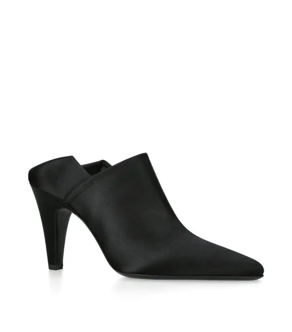 Alaïa Satin Mules 90