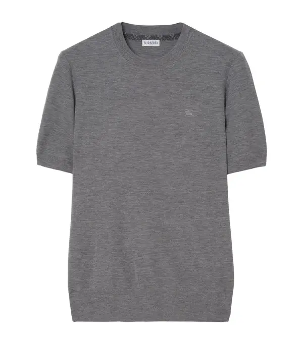 Burberry Cashmere T-shirt - Grey