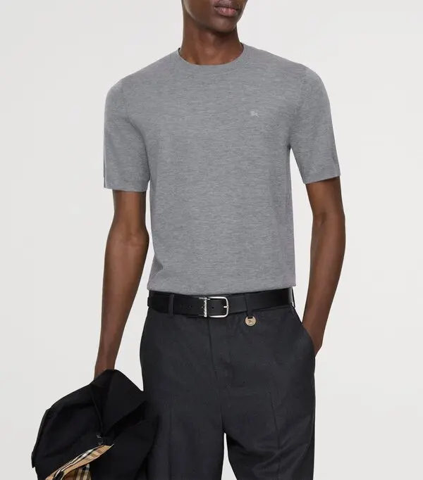 Burberry Cashmere T-shirt - Grey