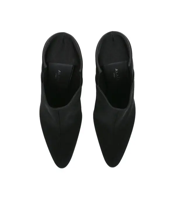 Alaïa Satin Mules 90