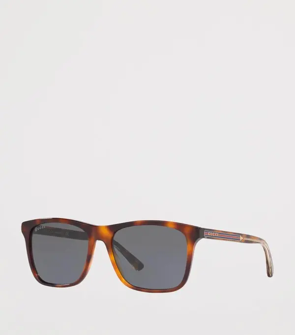Gucci Acetate Rectangle Sunglasses