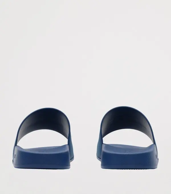 Burberry Logo Slides - Blue