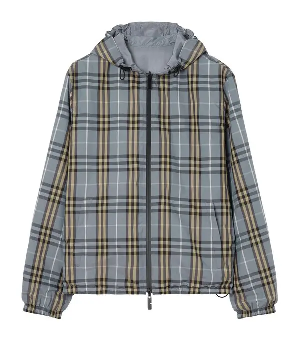 Burberry Reversible Check Print Jacket