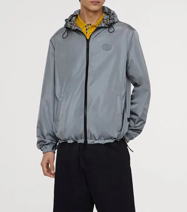 Burberry Reversible Check Print Jacket