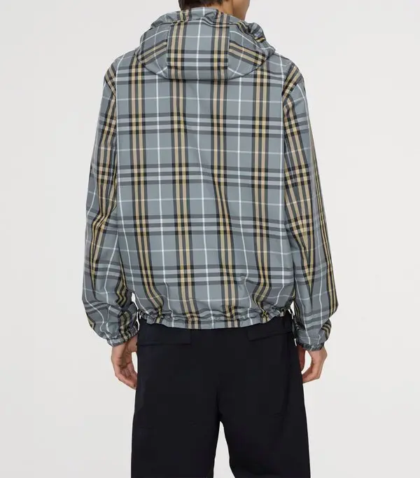 Burberry Reversible Check Print Jacket