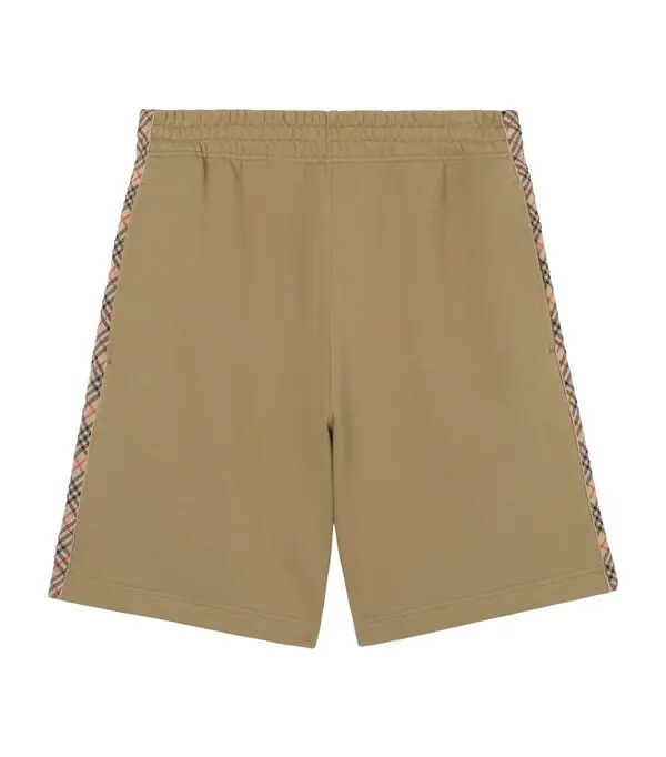 Burberry Check-trim Sweatshorts