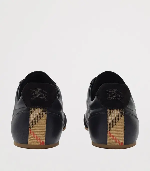 Burberry Leather Knight Runner Sneakers