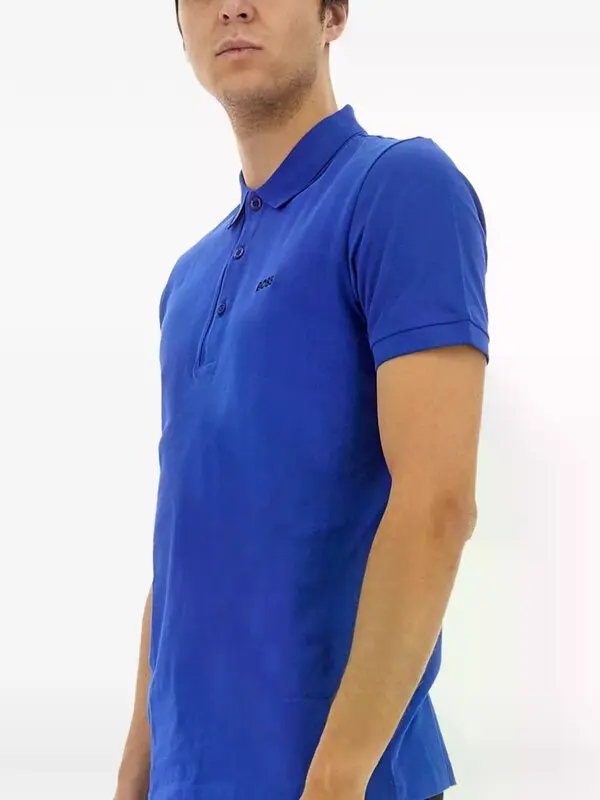 BOSS Piqué-weave Cotton Polo Shirt