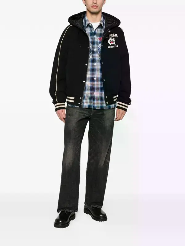 BILLIONAIRE BOYS CLUB Hooded Bomber Jacket