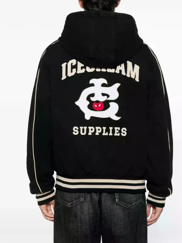 BILLIONAIRE BOYS CLUB Hooded Bomber Jacket