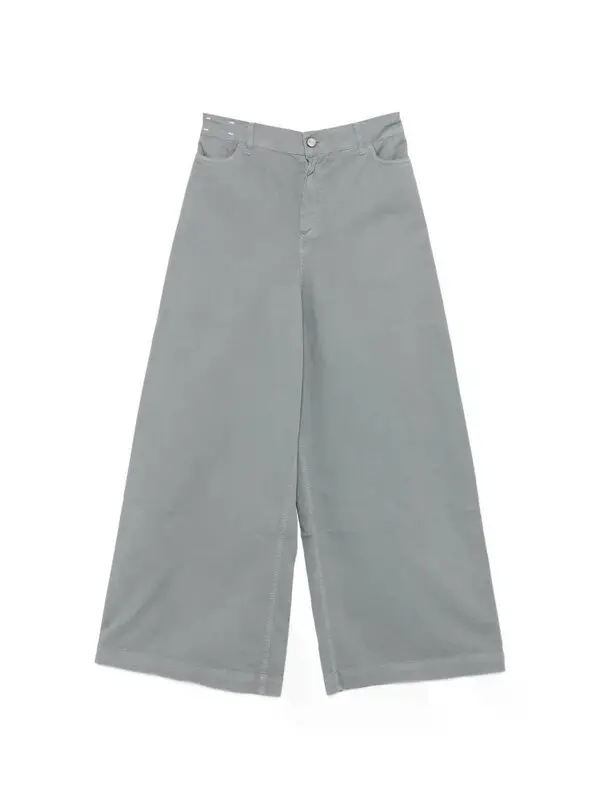 ALYSI Wide-leg Jeans - Grey